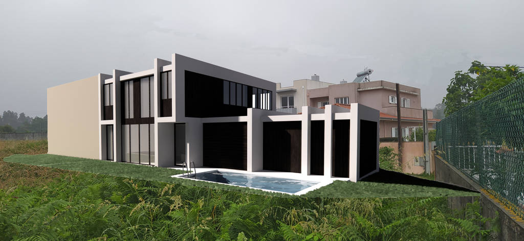 Espetacular moradia unifamiliar v3 de estilo citadino | homify