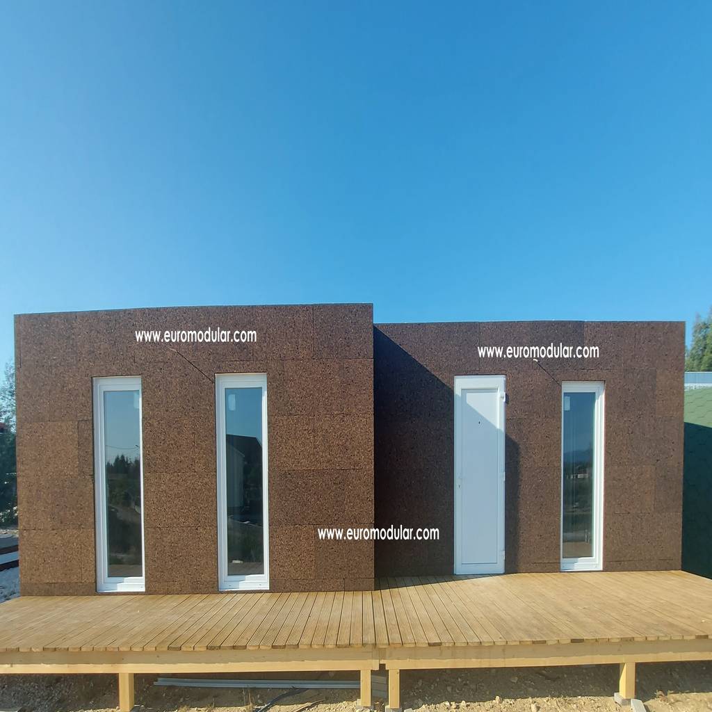 T1 casa modular prefabricada (estrutura metálica) | homify