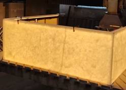 Custom rgbw led panel back light counter | homify