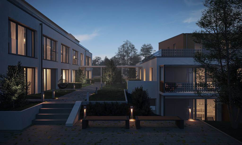 Exterior visualization of a promising building project | homify