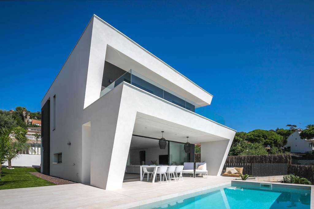 Diseño contemporáneo en la fachada de teià | homify
