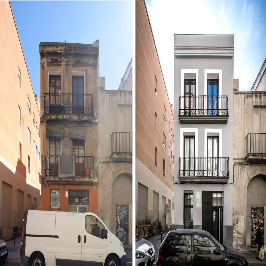 Fachada de edificio: reforma del bloque de pisos | homify