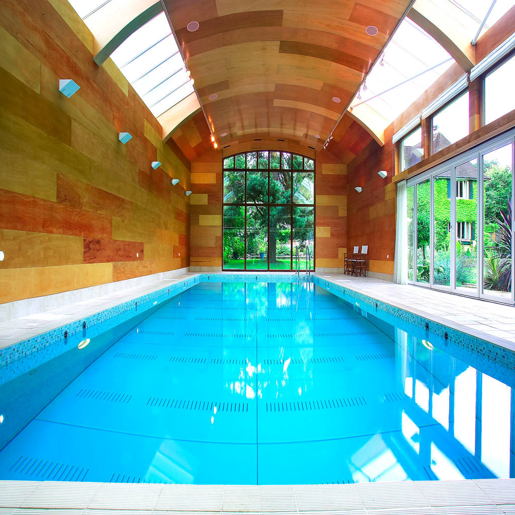 Modern pool photos: concert hall moving floor pool | homify