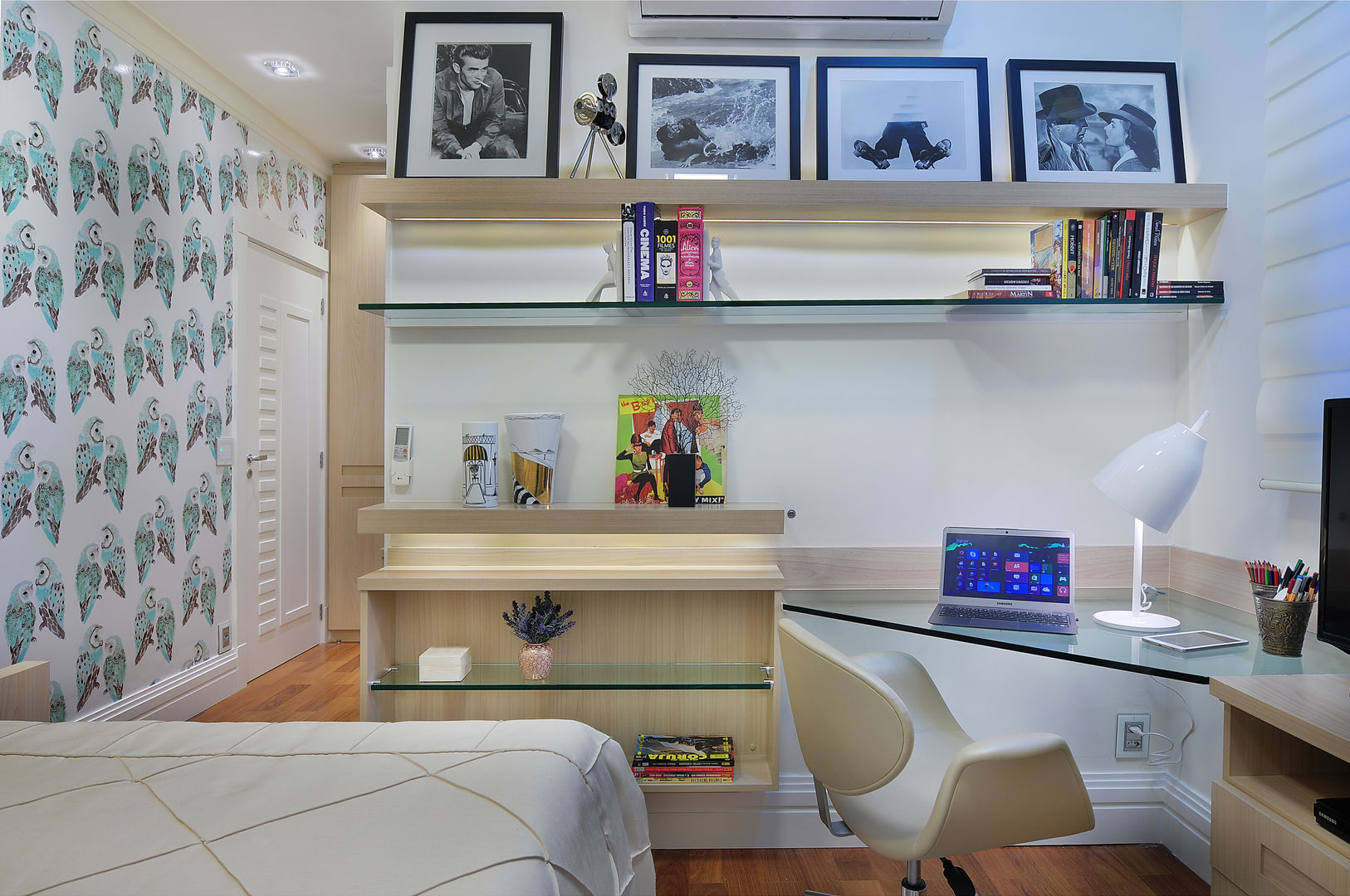 Home Office no Quarto: 35 Projetos Maravilhosos e Dicas Práticas | homify