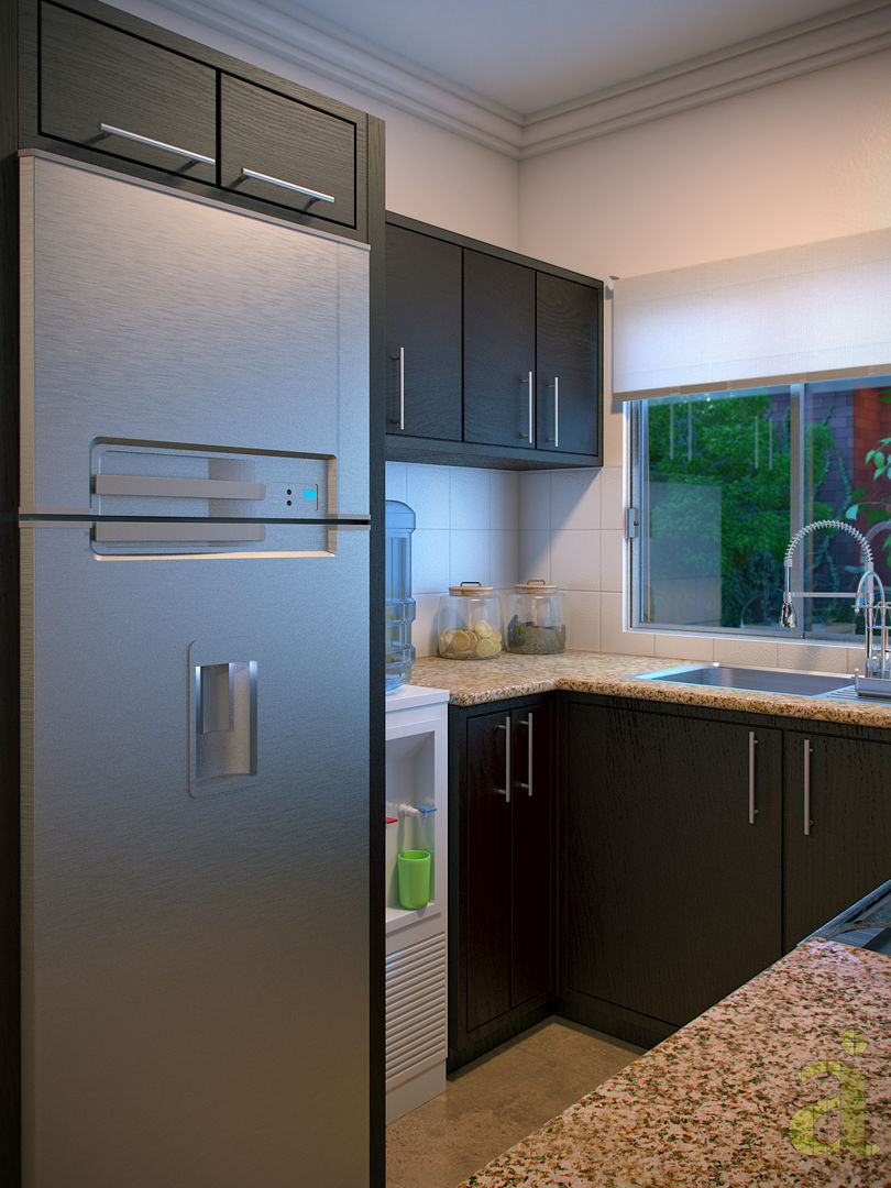 18 Muebles perfectos para la nevera de tu cocina | homify