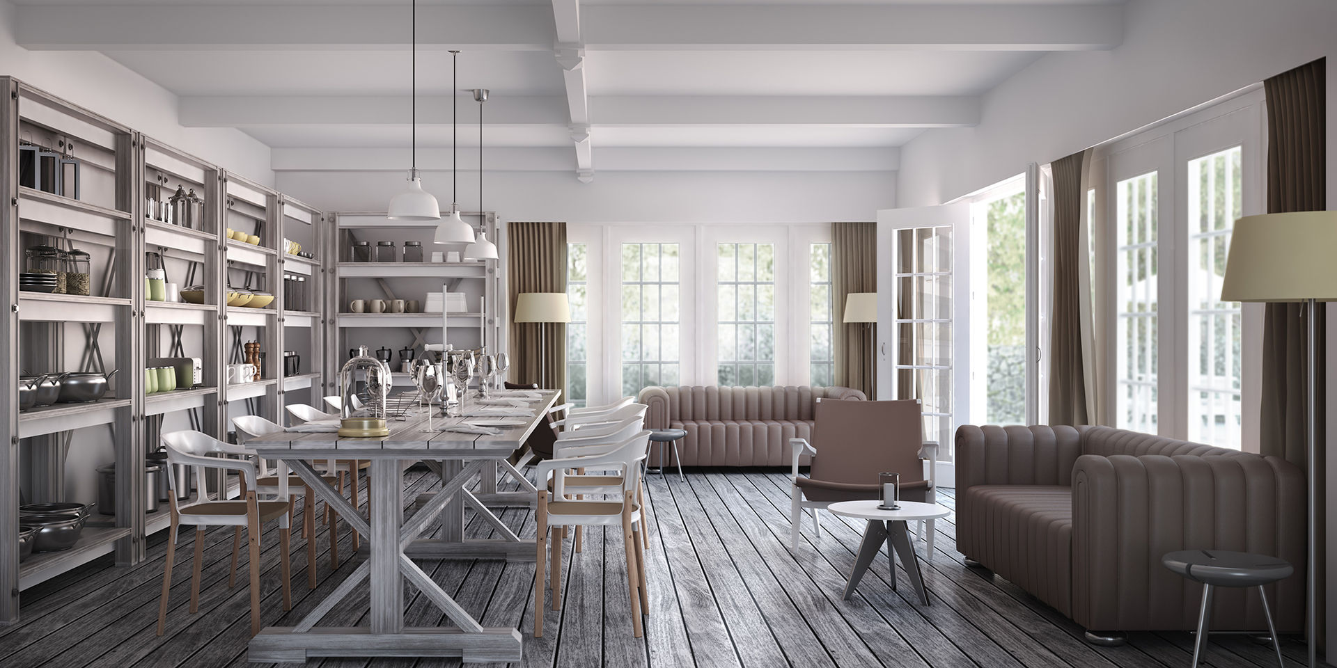 Lavishly large dining tables | homify