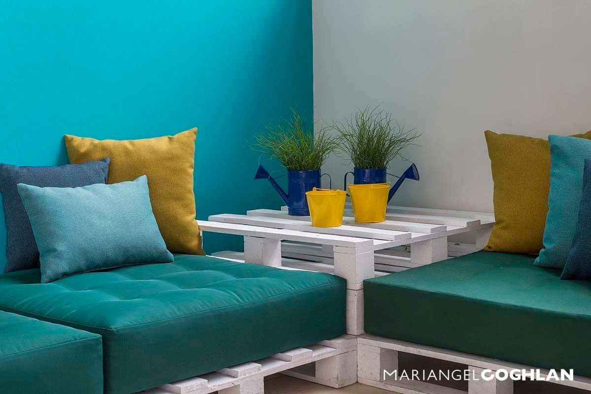 Azul aqua en paredes y decoración de interiores | homify