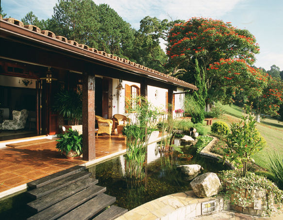21 jardins maravilhosos em casas rústicas para te inspirar a criar o ...