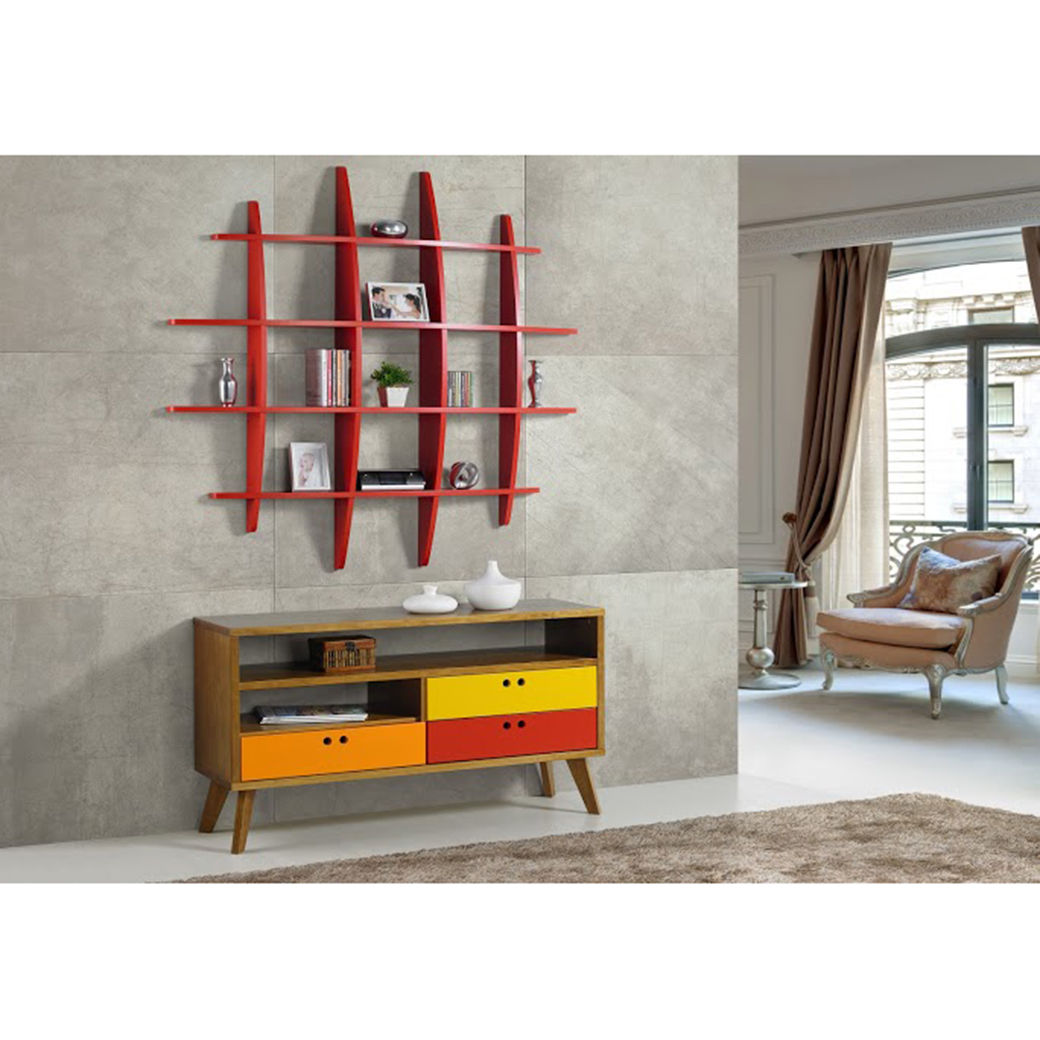 Retrô rack: 13 formas inteligentes de usar o rack retrô na decoração ...