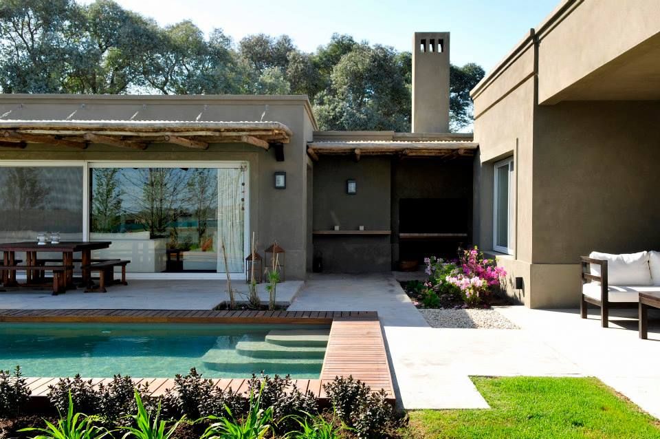 7 Galerías con quincho ¡Para disfrutar al aire libre del confort de ...