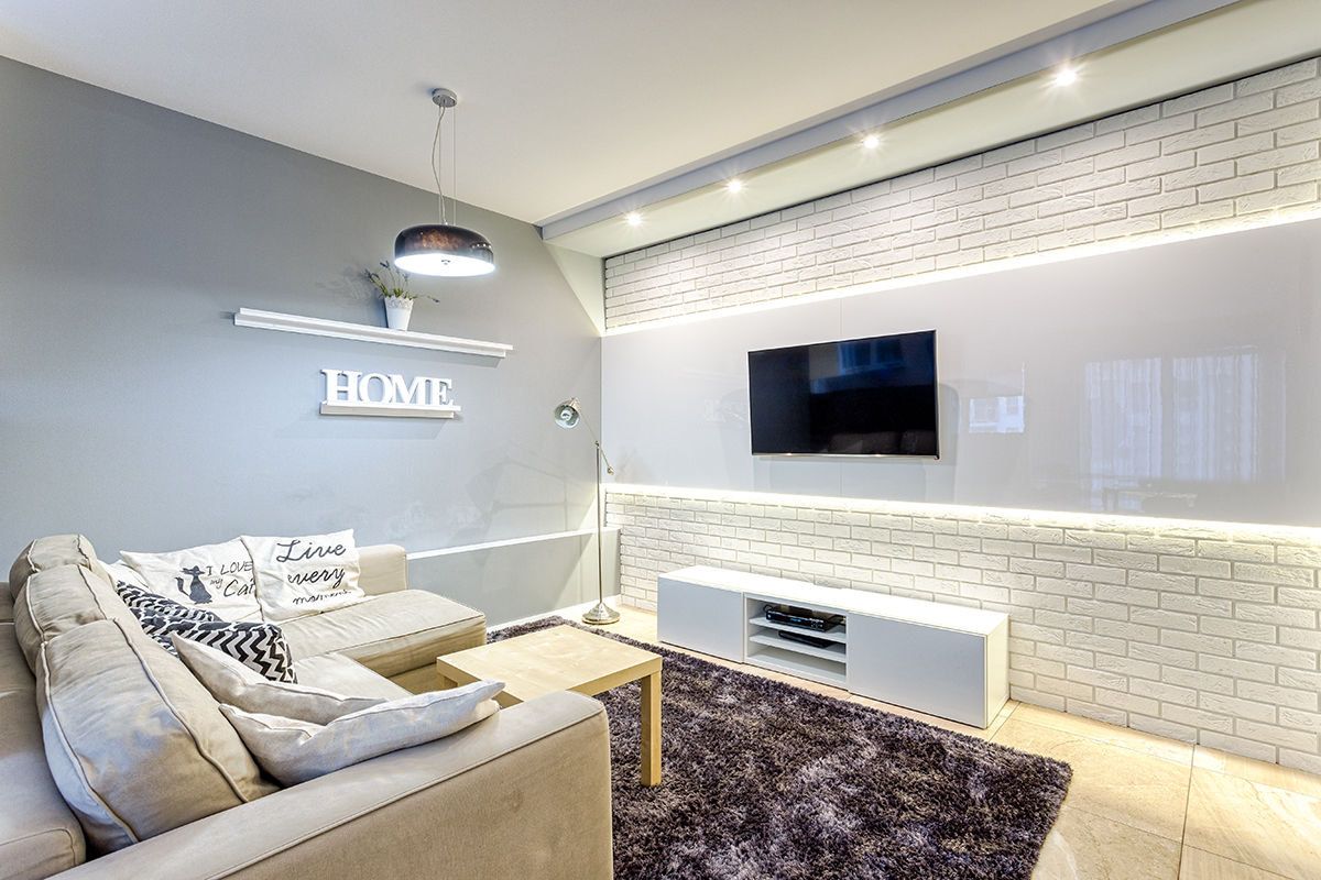 Un Appartamento Piccolo, Moderno e Luminoso | homify