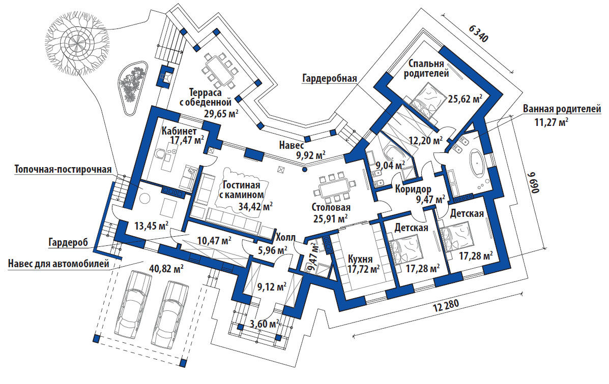Plan Maison 300 Metre Carre En M2 | Ventana Blog