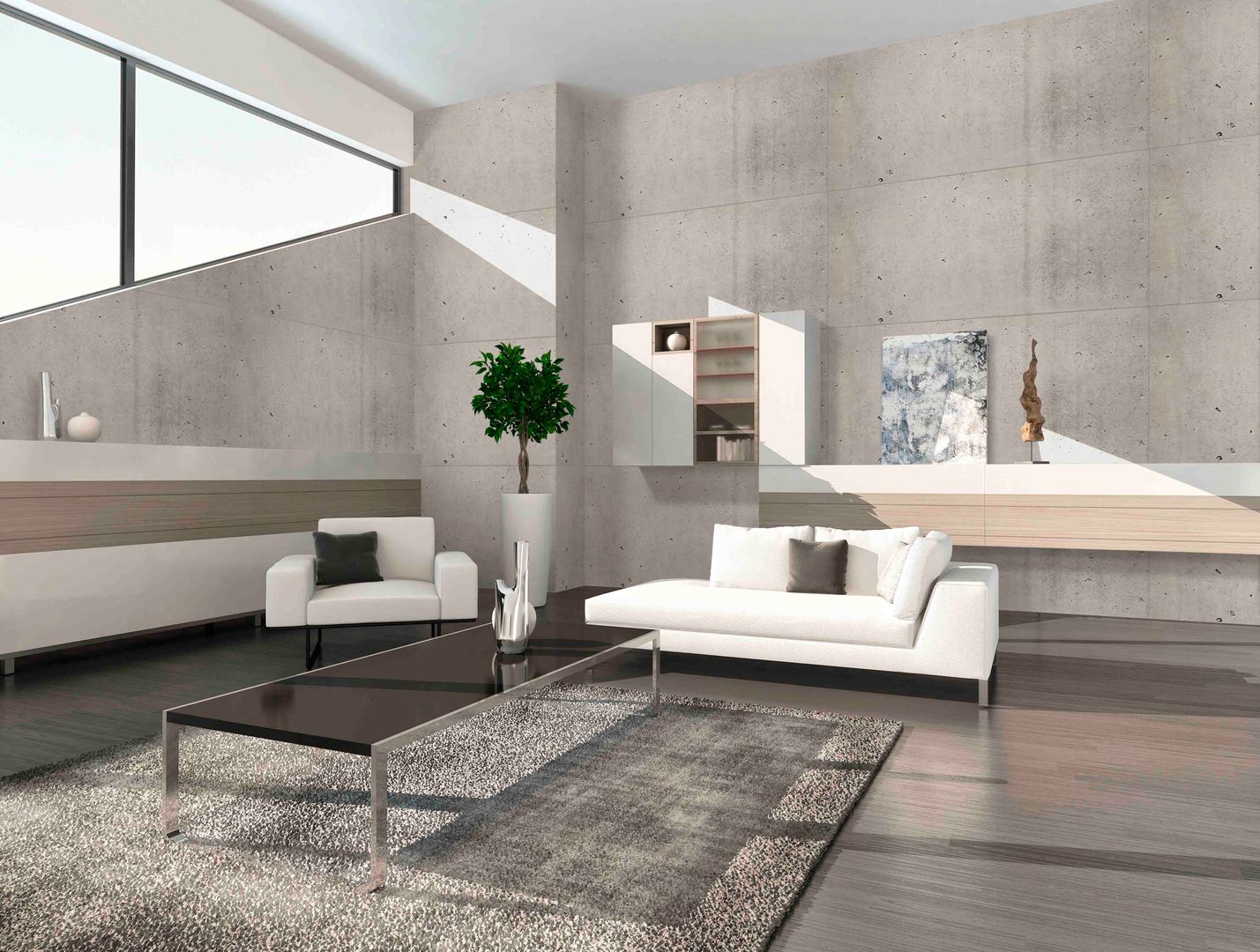 Paredes de concreto: 13 ideas para casas modernas | homify