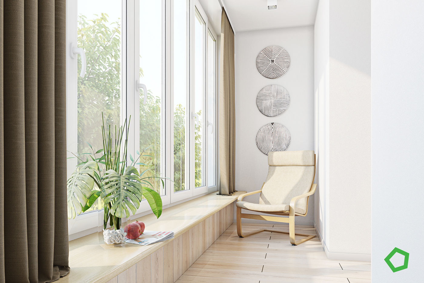 17 fantastycznych pomysłów na zabudowane balkony | homify