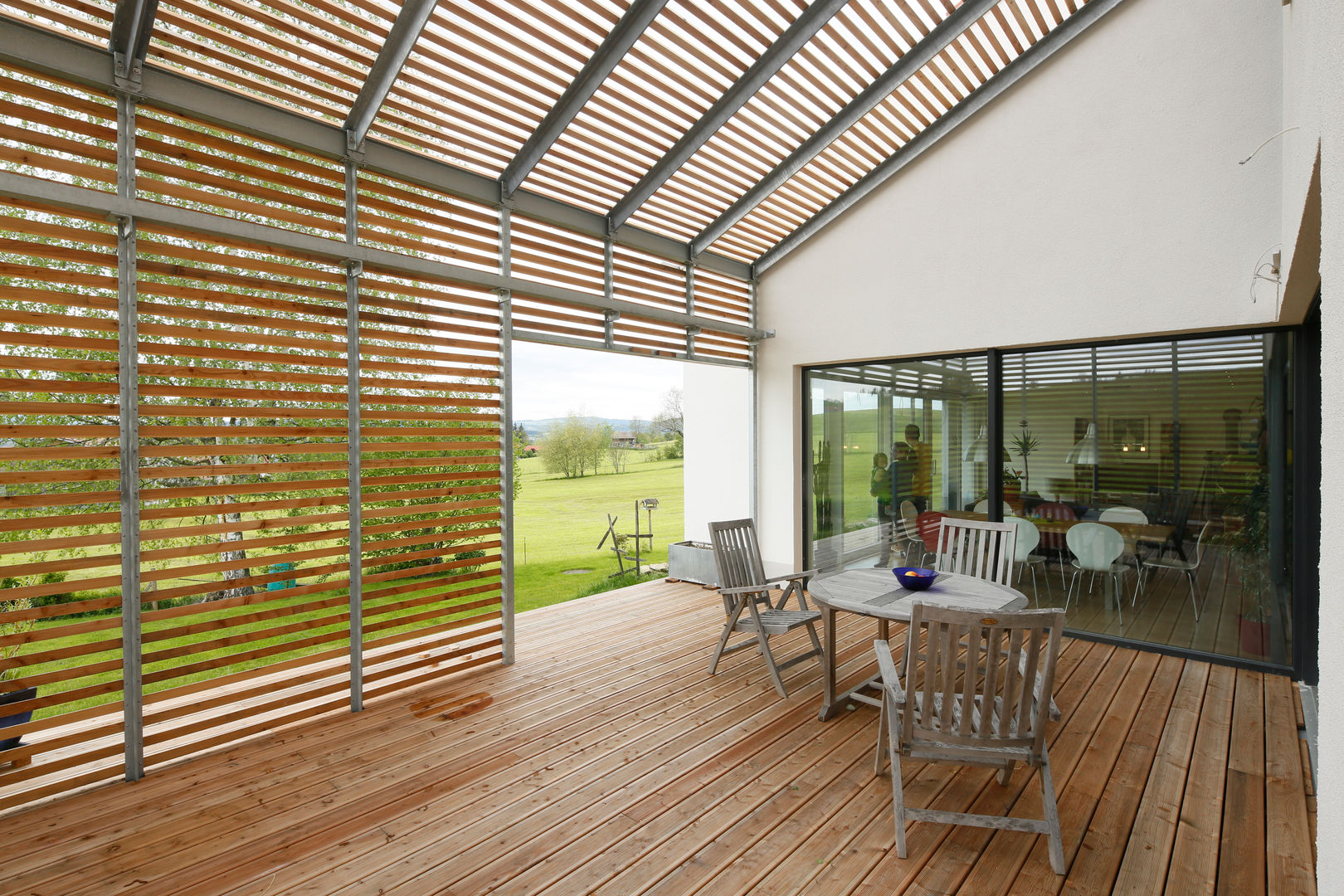 Wind Protection For The Terrace: 15 Inspiring Tips On Plants, Building ...