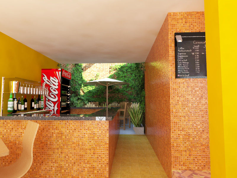 Pintura Naranja Para Refrescar Espacios y Darles Abundante Energía | homify