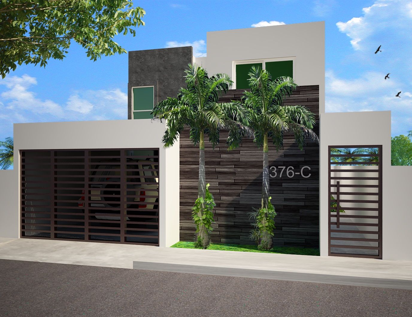 Fachadas Modernas De Casas 🏡 **Fachadas Modernas: O Reflexo Do Seu