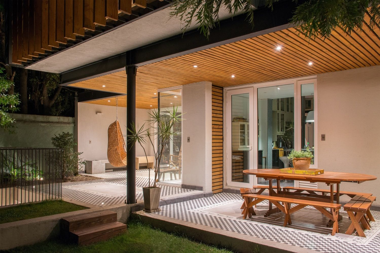 A beautiful modern house with a basement | homify