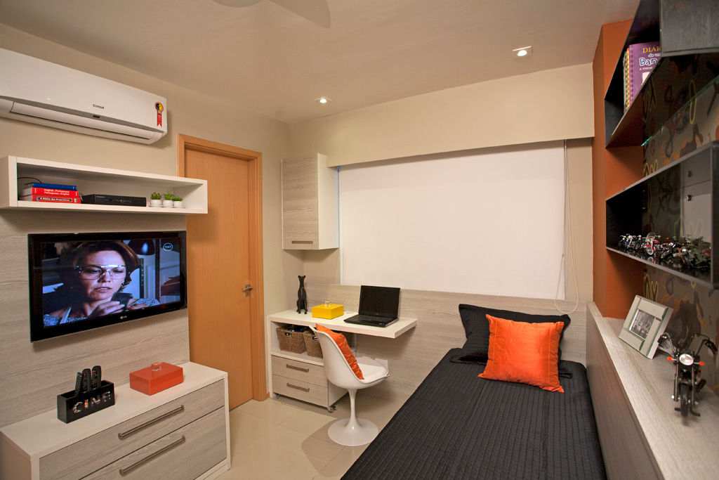 32 Lindos Quartos Com TV Para Você Se Inspirar Agora! | homify