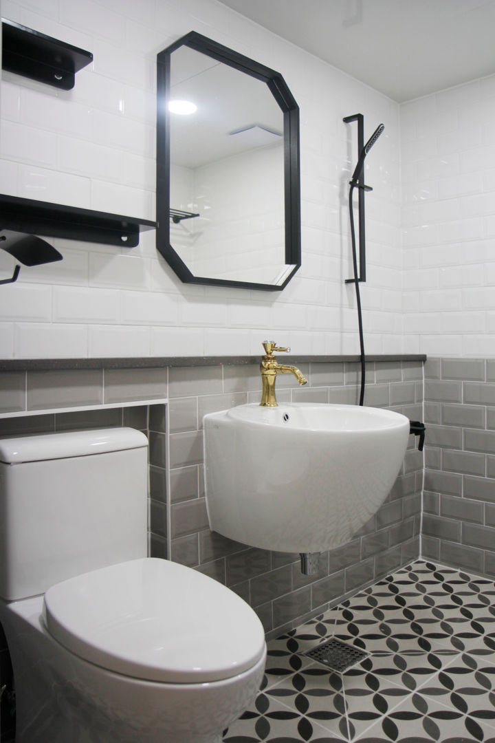 작지만, 모던하고 감각적인 21평 아파트 인테리어 | 호미파이 & homify