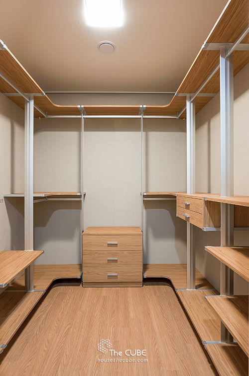 순백의 공간에 골드 색상을 입히다, 펜트하우스 아파트 인테리어 | 호미파이 & homify