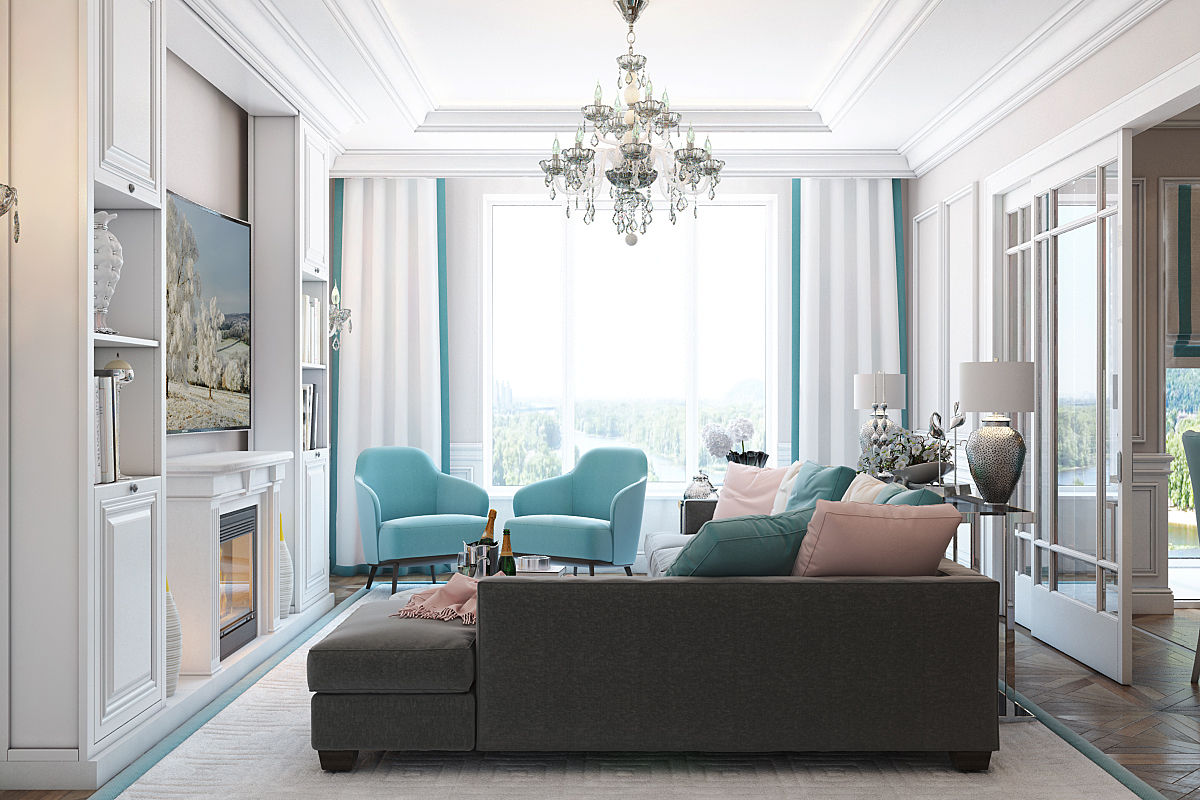 The glamorous American-style apartment | homify