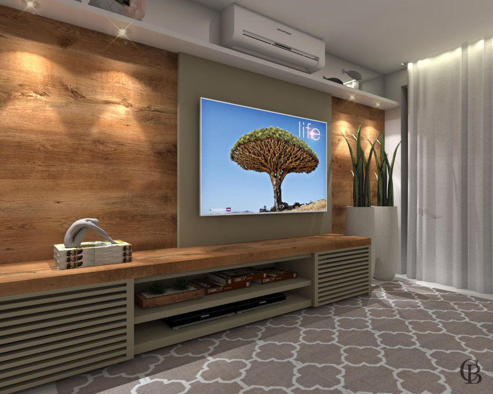 32 salas de TV que oferecem muito conforto e lazer | homify