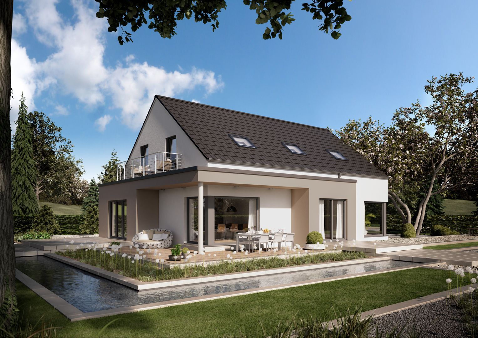 Schöne Fertighäuser für weniger als 100.000 Euro | homify