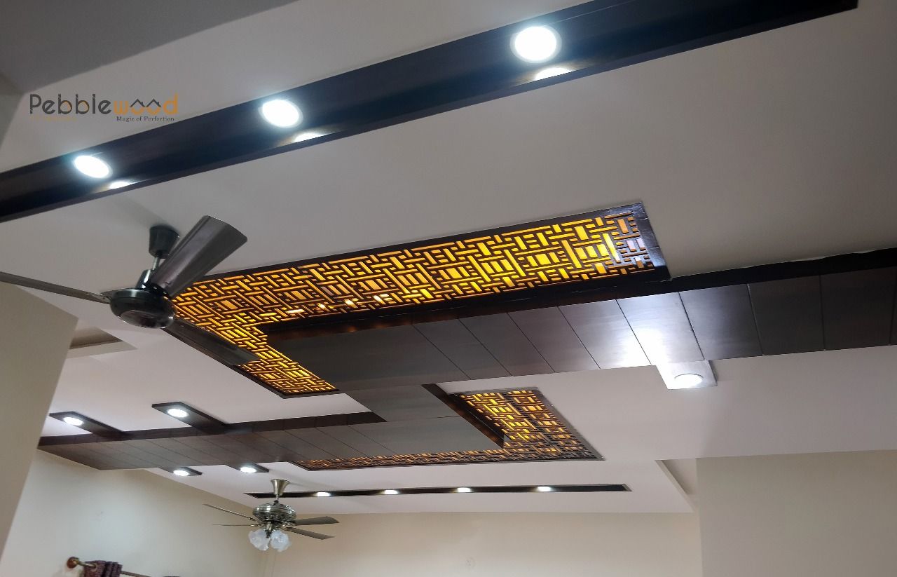 Simple Indian False Ceiling Design | Shelly Lighting