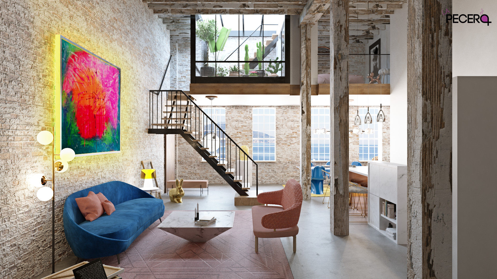 De antigua fábrica a espectacular loft contemporáneo en Mallorca | homify