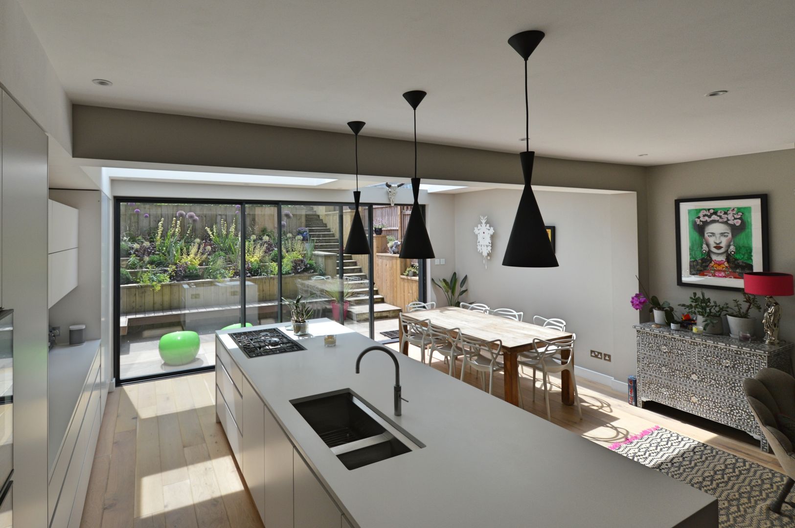 How a Rear Extension Helps Modernise a Kitchen in a Conservation Area ...