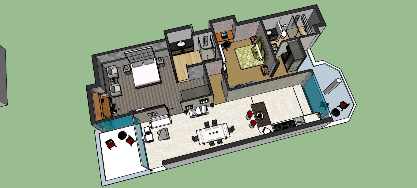 Open Concept Single Floor House Plans