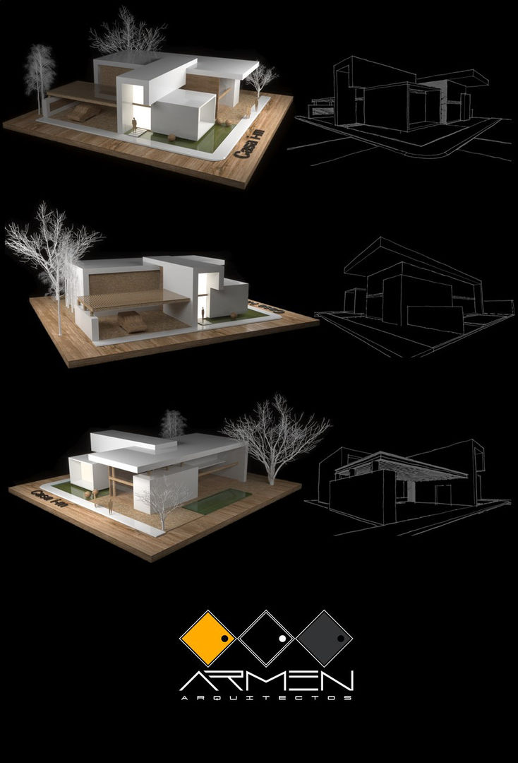 Planos de casas de dos pisos: 10 proyectos para inspirarse | homify