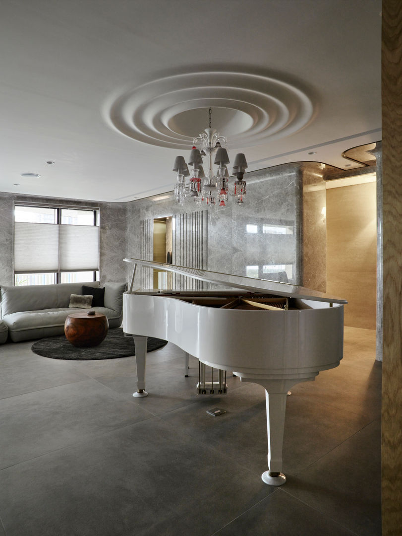 台北開放式公寓室內設計 多種石材創造絕美空間 | homify