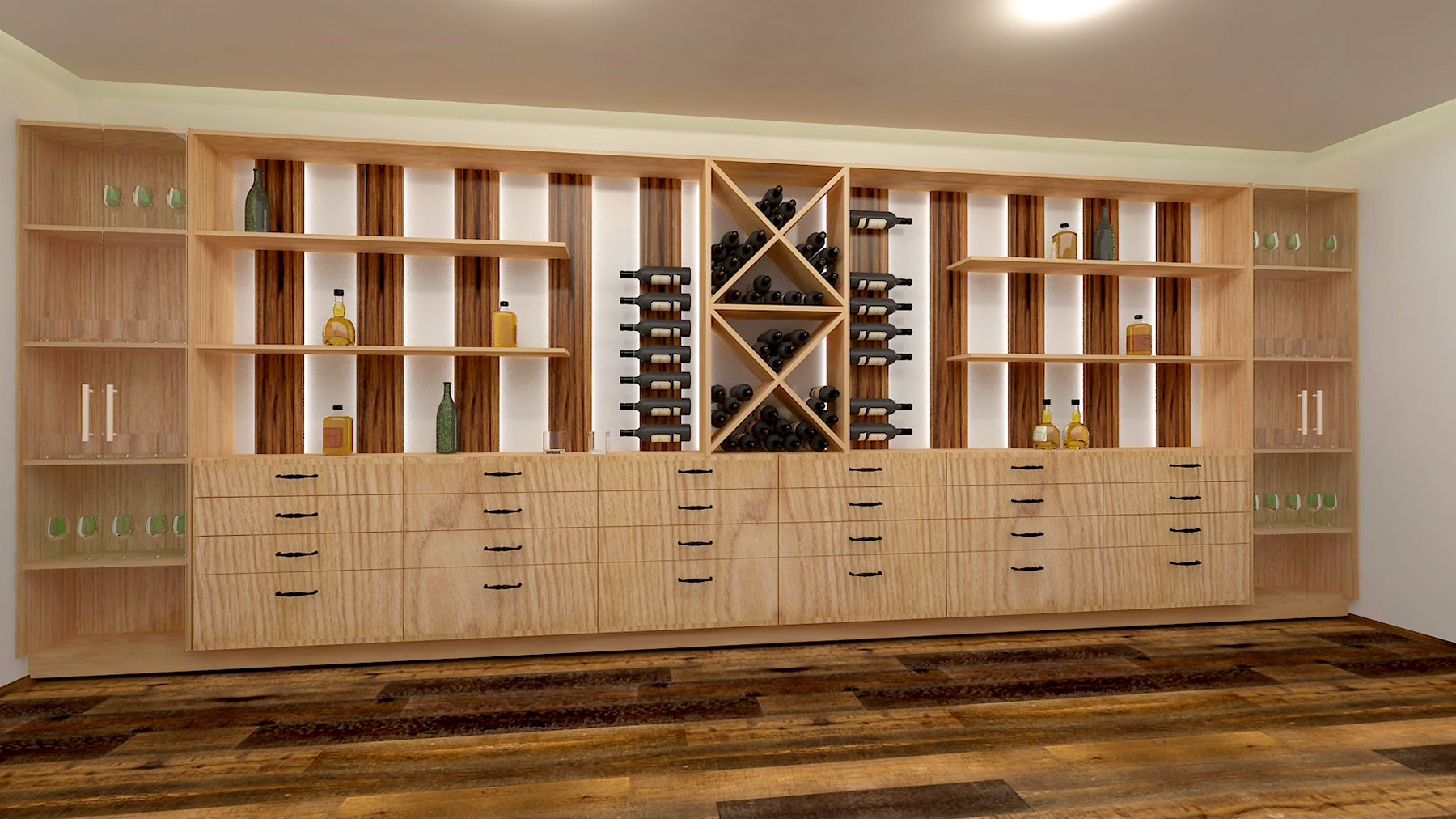 Diseño de cava bar por arquitectos de interiores en Toluca | homify