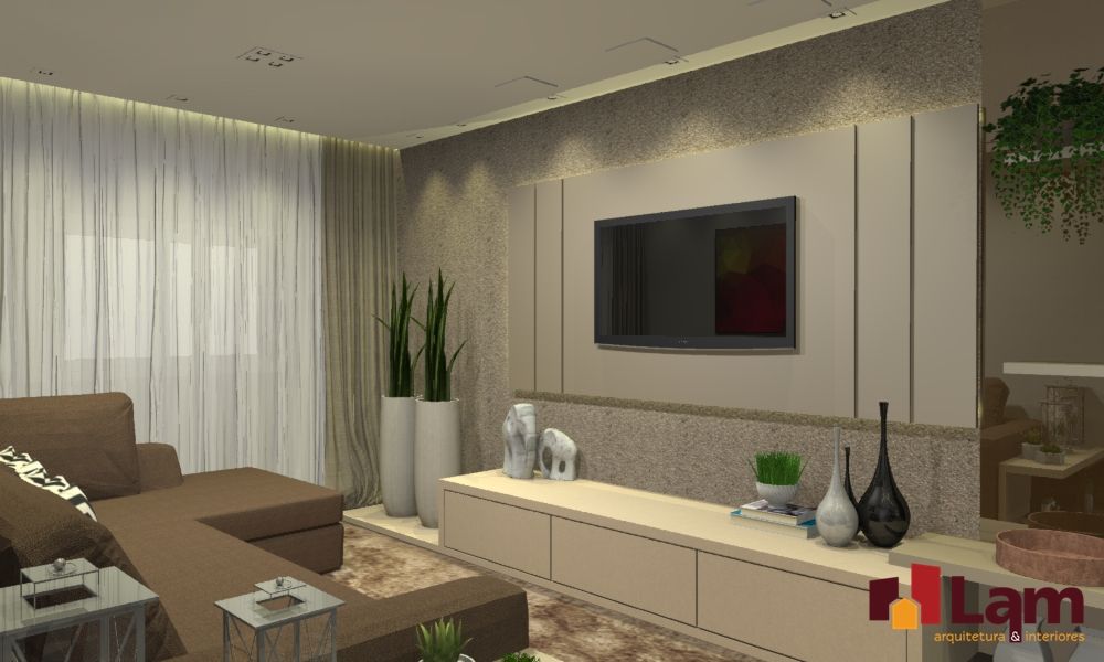 15 ótimas ideias para escolher o painel de TV da sala | homify