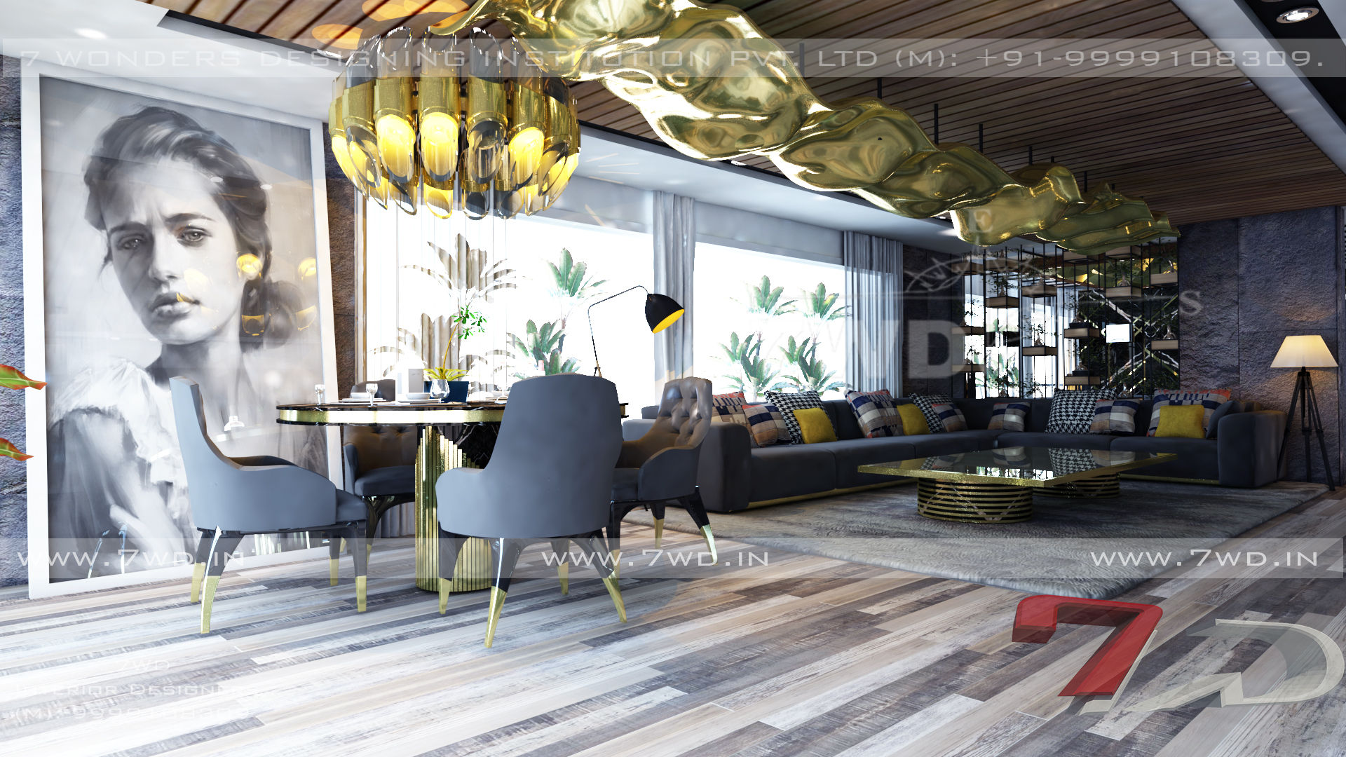 Luxe Interior Theme brings Sophistication to a Flat in Mumbai | homify