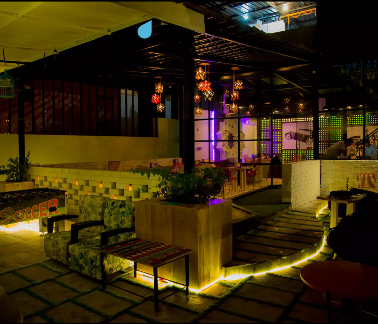 Colourful and Funky Interior Design for a Café in Bangalore | homify