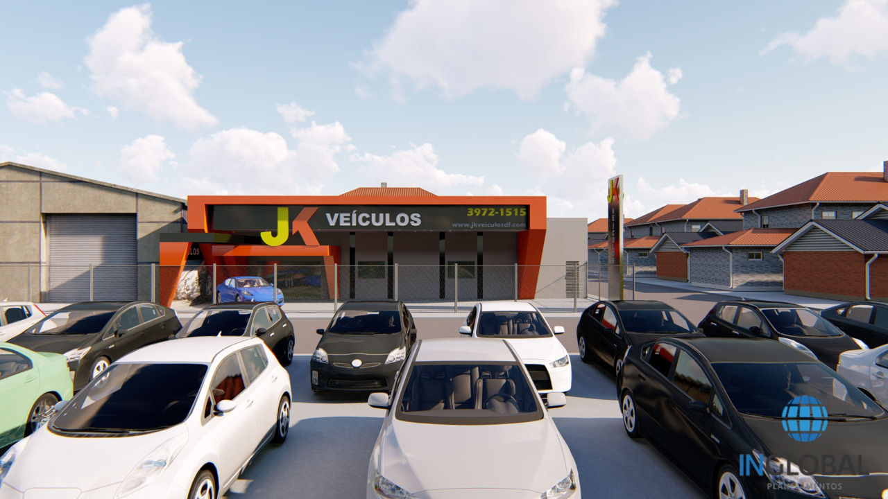 Projeto para fachada de loja de carros em Brasília | homify