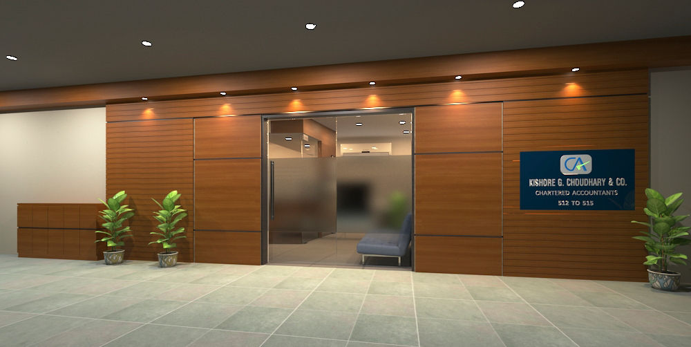 Office Entrance Design Front