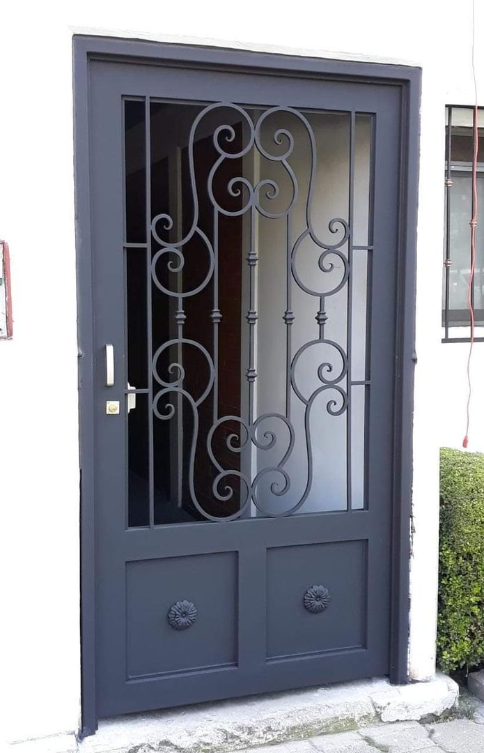 Protección De Herrería Para Puertas Y Ventanas Beneficios Estilos Y