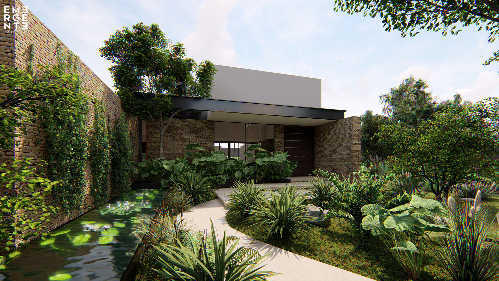 15 Fachadas De Casas De Una Planta Que Dan Cátedra De Diseño | homify