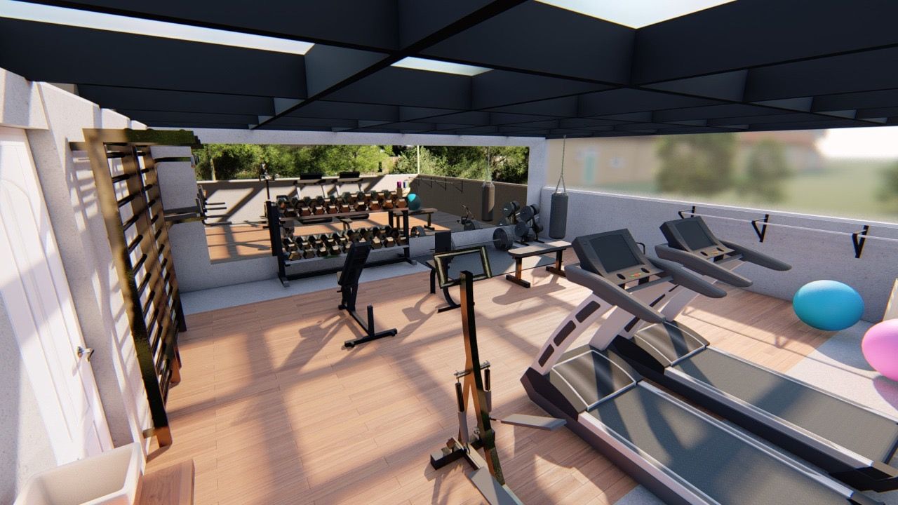 Proyecto de gym para casa habitación en CDMX | homify