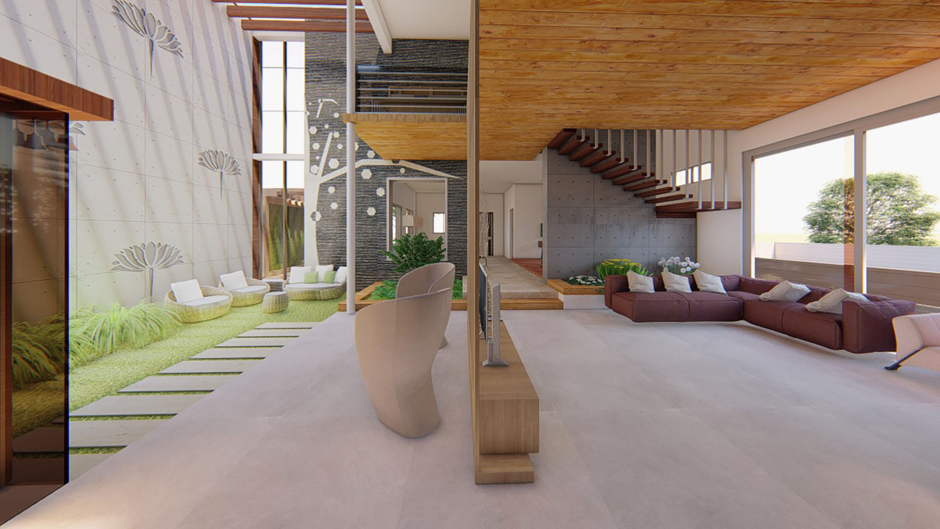 Soothing Green Spaces and Modern Interiors for a Multi Speciality ...