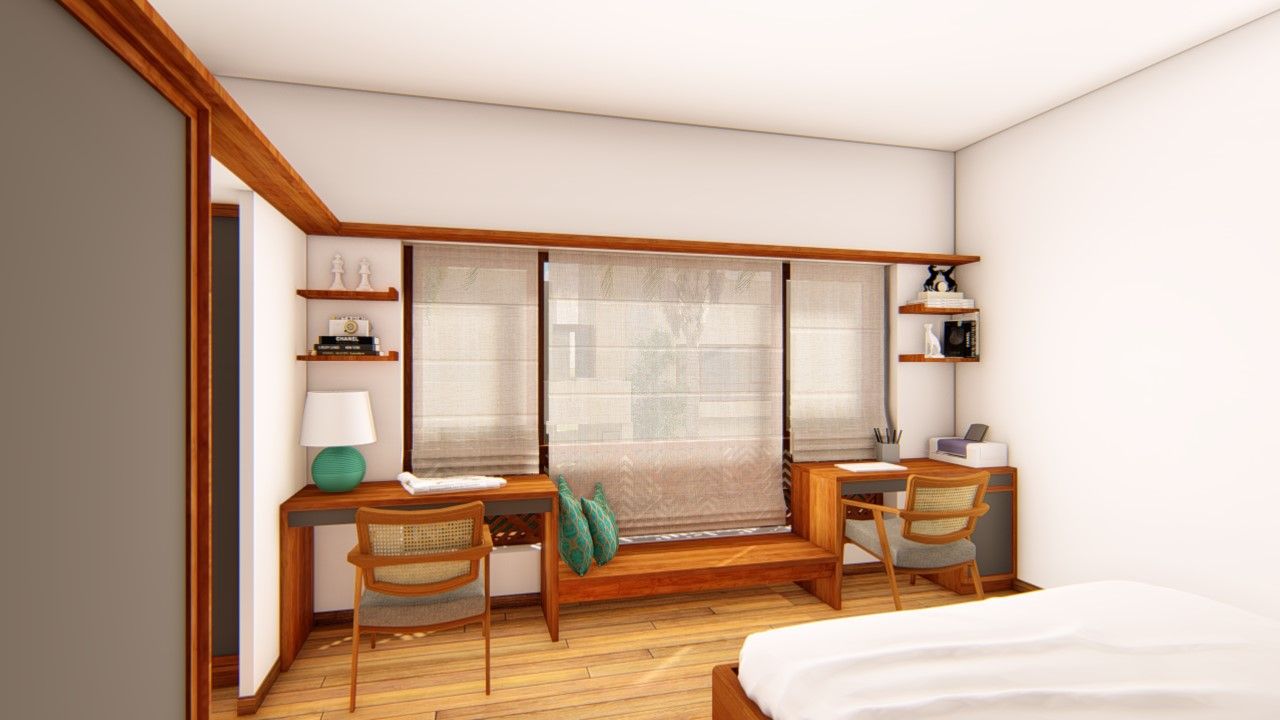 Well-Planned and Modern Interiors For a Row House in Bangalore | homify