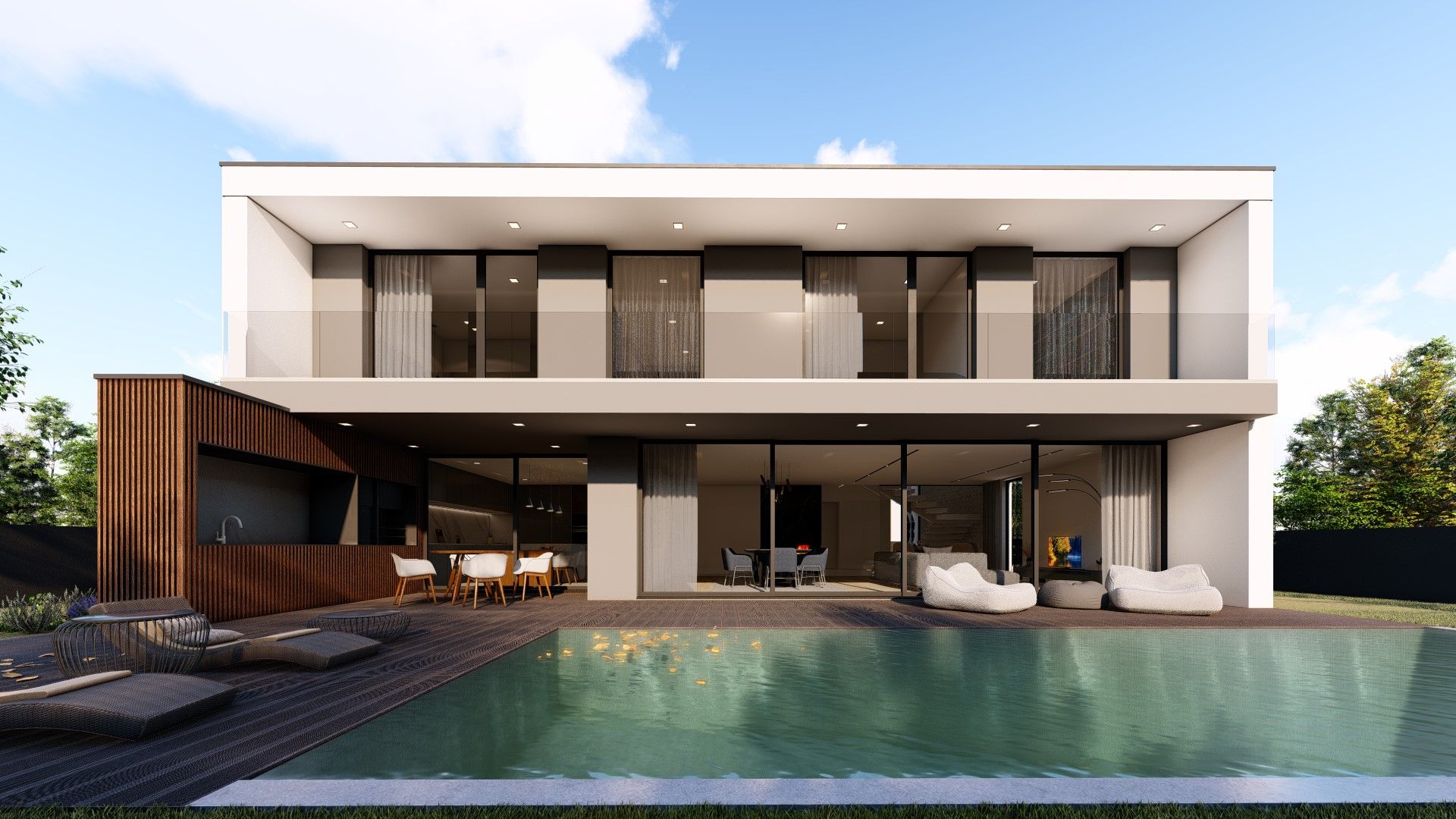 Meravigliosa casa moderna - architettura funzionale ed elegante | homify