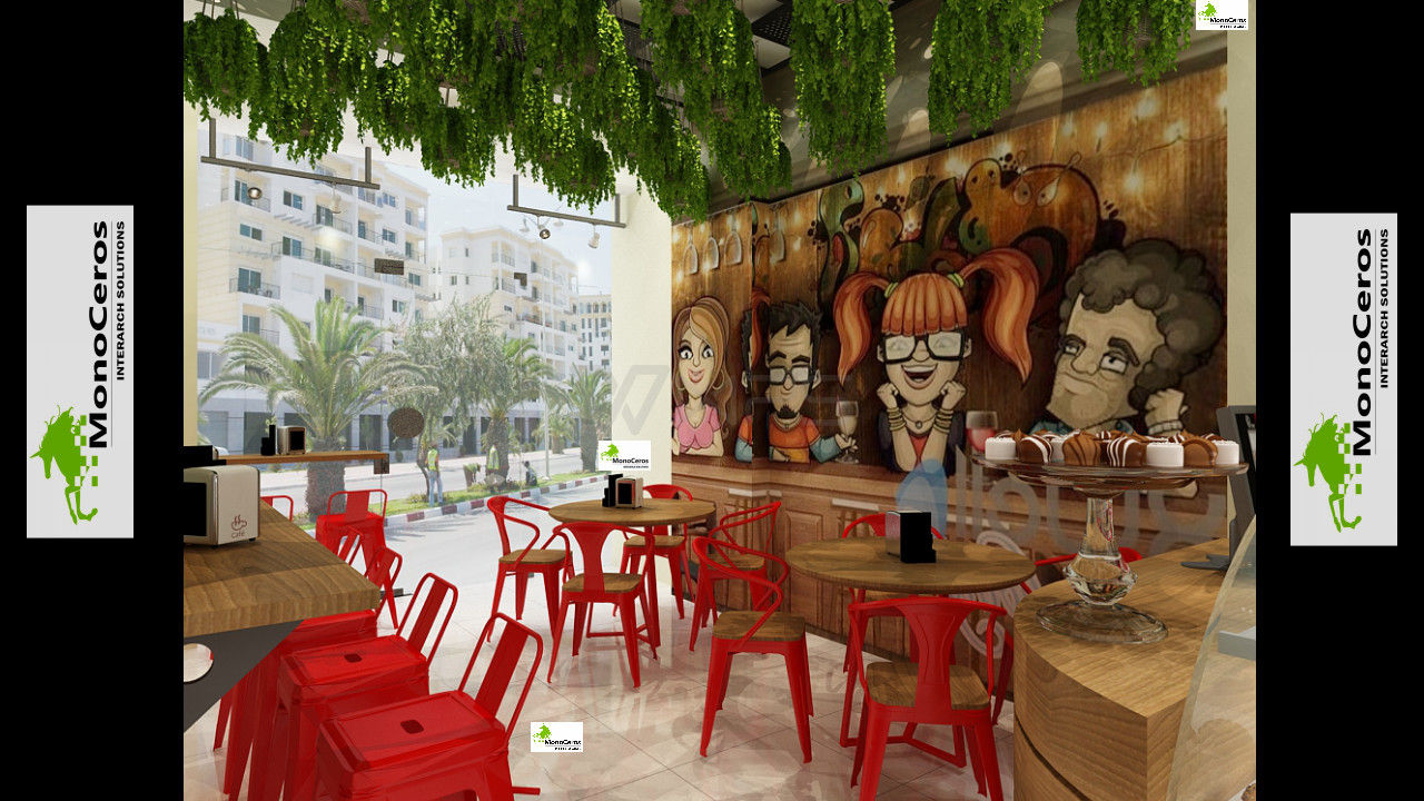 Inviting and refreshing interior design for a bakery in Ahmedabad | homify