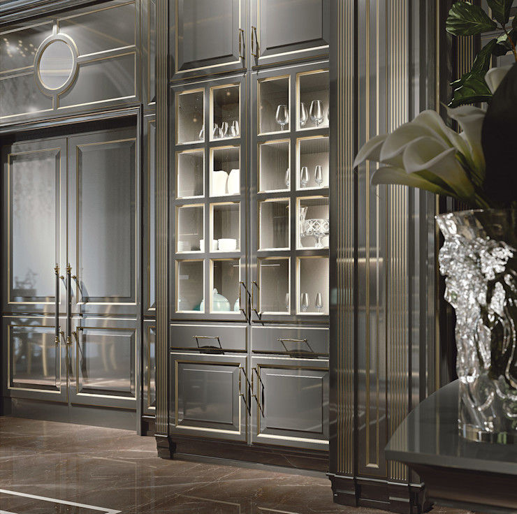 How a Customisable Brummel Grand Gourmet Kitchen Reflects Neo-Classical ...