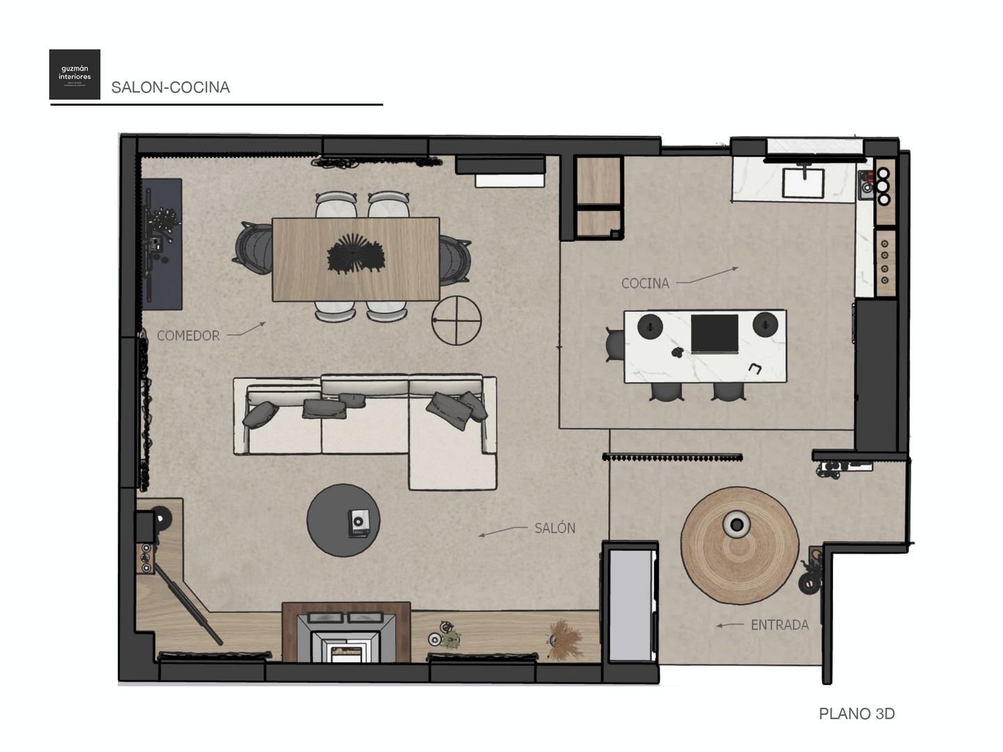 Planos De Planta Abiertos Tradicionales