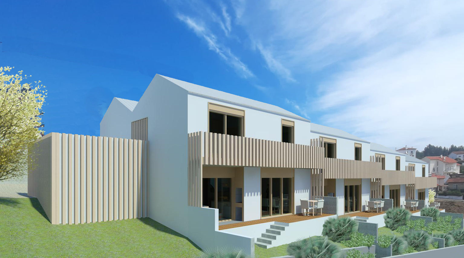 Edifício de Habitação Multifamiliar de Linhas Elegantes e Modernas | 8 ...
